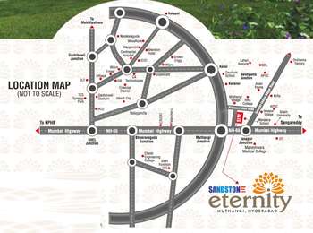 Sandstone Infra Builders Sandstone Eternity Map - Patancheru, Hyderabad ...