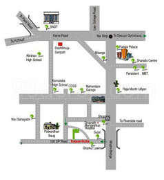 Sanjeevani Group Sanjeevani Kalpavriksha Map - Karve Nagar, Pune ...