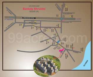 Sankalp Group Boisar Sankalp Shrushti Map - Boisar, Mumbai Location Map