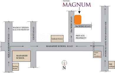 Sankalp Group Mysore Sankalp Magnum Map - J.P Nagar, Mysore Location Map