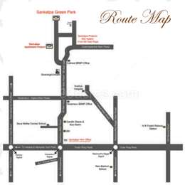 Sankalpa Builders Sankalpa Green Park Map - Kalkere, Near Horamavu ...