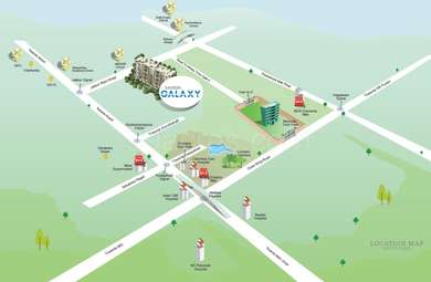 Sansidh Constructions Sansidh Galaxy Map - Manyata Tech Park ...