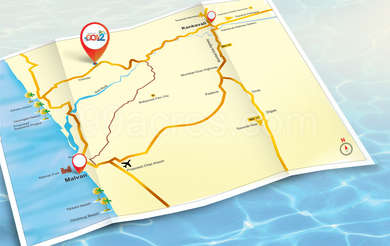 Sanskruti Group Pune Sanskruti Goa2 Map - Tarkarli, Sindhudurg Location Map