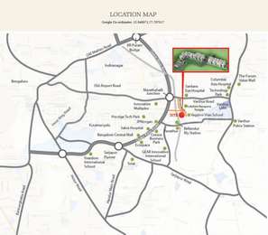 Saptagiri Developers Saptagiri Sannidhi Map - Kundalahalli, Brookefield ...