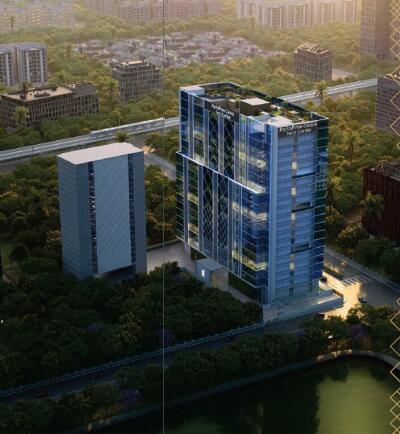 400 sq ft to 500 sq ft - Bare shell Office Space in Wagle Industrial ...