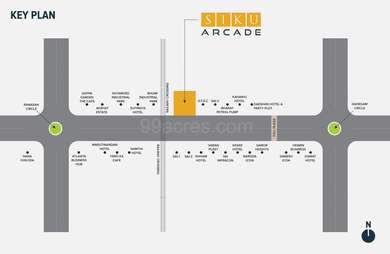 Saraswati Developers Gandhinagar Saraswati Siku Arcade Map - Ranasan ...