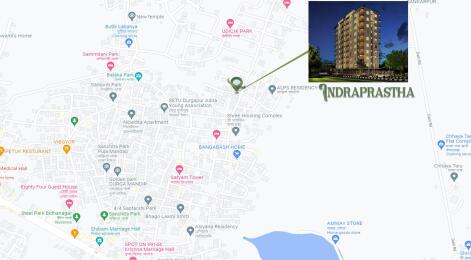 Sarathi Developers Indraprastha Map - Fuljhore, Durgapur Location Map