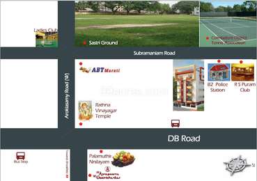 Saravana Constructions Builders Saravana Velmurugan apartment Map - RS ...