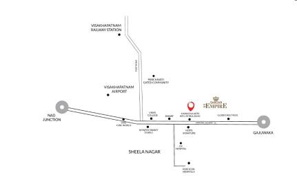 Sardar Projects Sardar Empire Map - Sheela Nagar, Visakhapatnam ...