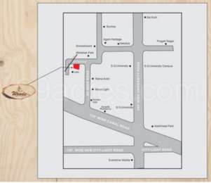 Sargam Builders Surat Sargam Swastik Wood Map - Vesu, Surat Location Map