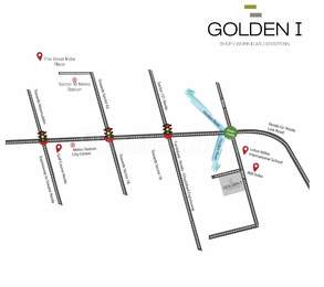 Ocean Infraheights Ocean Golden 1 Map - Techzone 4 Greater Noida West ...