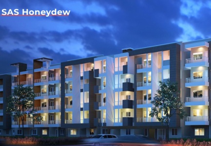 3 BHK / Bedroom Apartment / Flat for rent in SAS Honey Dew KR Puram ...
