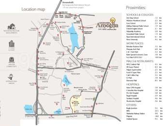 Sashank Constructions Sashank Amogha Map - Thanisandra, Bangalore North ...