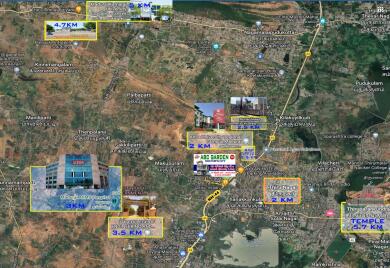 Sasvitha Properties ABC Garden Doctors City Map - Thirunagar, Madurai ...