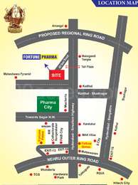 Sathguru Homes Sathguru Fortune Pharma Map - Kadthal, Hyderabad ...