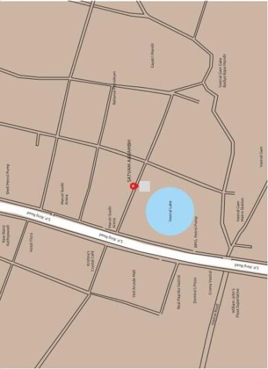 Satvam Aarambh Developers Satvam Aarambh Map - Vastral, Ahmedabad East ...