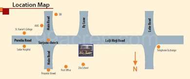 Satya Ganga Developers Satya Ganga Arcade Map - Nayatoli, Ranchi ...