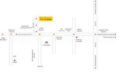 Satyakant Infra Developers Satyakant Kailash Map - Patia, Bhubaneswar ...