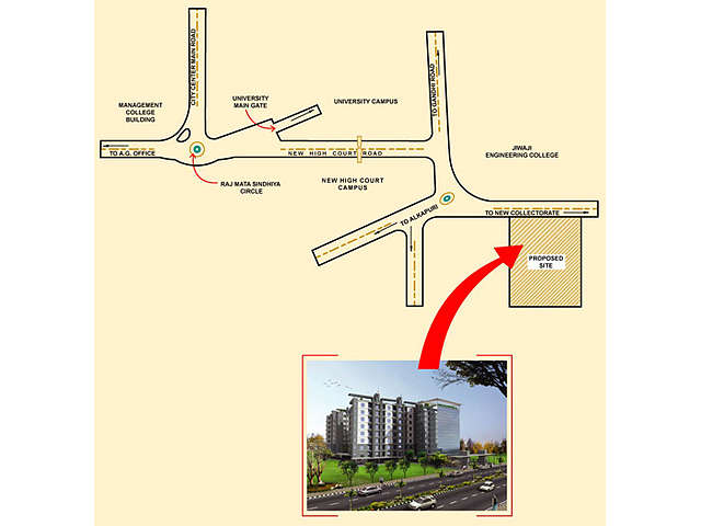 Satyam Residence Tower Madhuwan Enclave, Gwalior Resale Price List ...