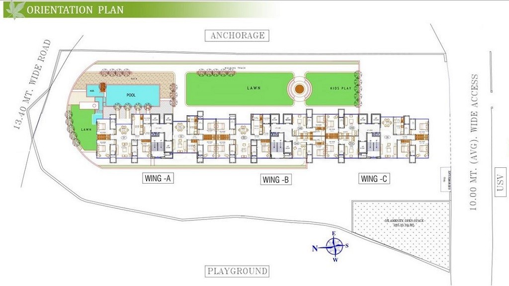 M/s Satyam Builders and Developers Satyam Springs Floor Plan - Satyam ...