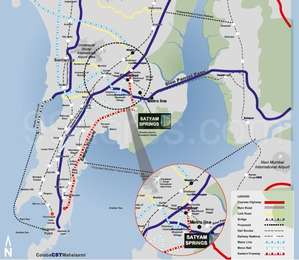 M/s Satyam Builders and Developers Satyam Springs Map - Deonar, Chembur ...