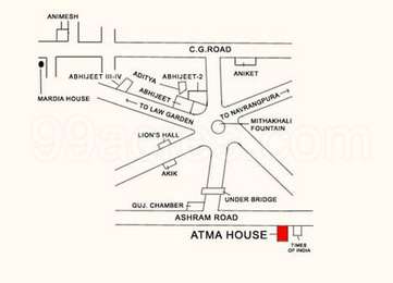 Saumya Constructions Saumya Atma House Map - Vishalpur, Ahmedabad West ...