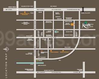 Savaliya Group Savaliya Krish Homes Map - Vastral, Ahmedabad East ...