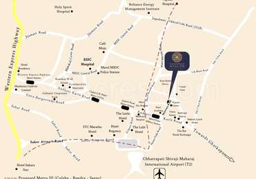 Savannah Real Estate Savannah Avalon Map - Marol, Mumbai Andheri ...
