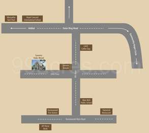 Saveria Builders Saveria Oaks Wood Map - 1st Block HRBR Layout ...