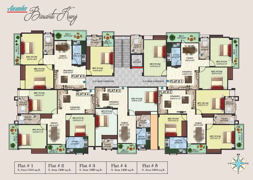 Savita Anusha Basanti Kunj Patna, North Sri Krishna Puri | Price List ...