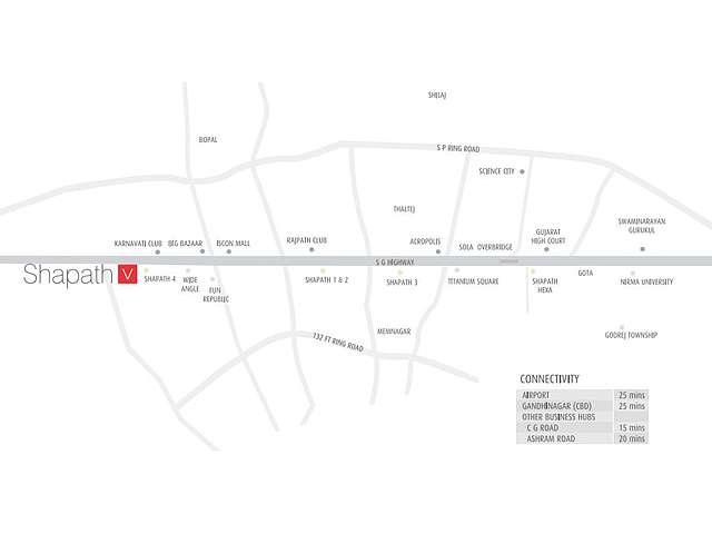 Savvy Shapath 5 Prahlad Nagar, SG Highway | Resale Price List & Brochure