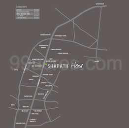 Savvy Infrastructures Savvy Shapath Hexa Map - SG Highway, Ahmedabad ...