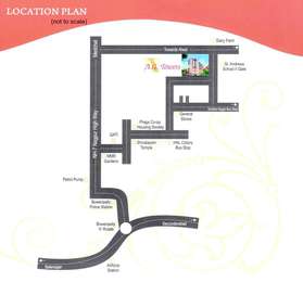 SB Constructions Builders SB A G Towers Map - Bowenpally, Secunderabad ...