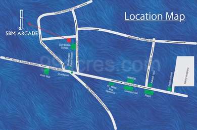 SBM Group SBM Arcade Map - Don Bosco Colony, Siliguri Location Map
