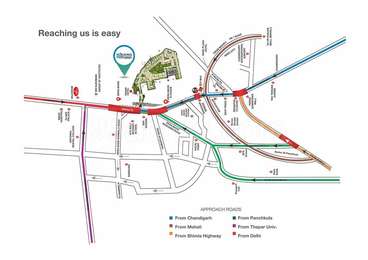Singla Builders and Promoters Mohali SBP Housing Park Map - Dera Bassi ...