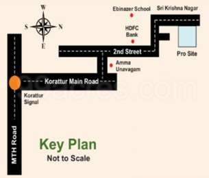 SCC Homes And Properties SCC Grand Place Map - Korattur, Chennai ...