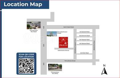 SCC Homes And Properties SCC Palacio Map - Thiruvanmiyur, Chennai ...