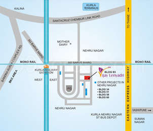 S D Bhalerao Group SD Bhalerao Vijay Lenyadri Map - Nehru Nagar ...