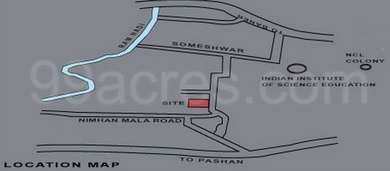 SD Properties SD Neelayam Map - Pashan, Pune Location Map