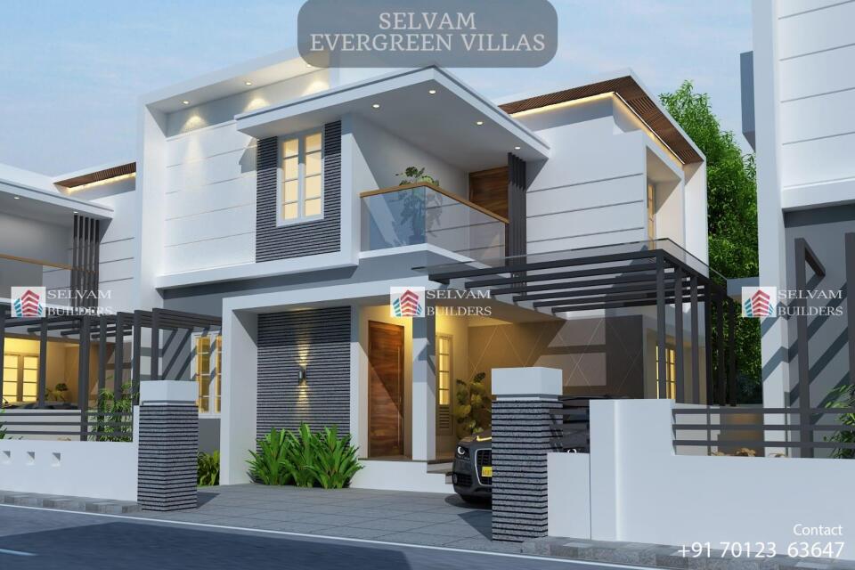 Selvam Evergreen Villas Palakkad, Kannadi 1 | Price List & Brochure ...