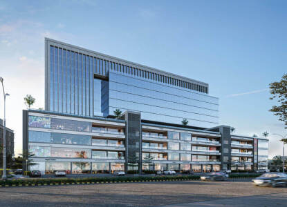 Bare shell Office Space in Shafalya Iconic Shyamal Shyamal 132 Ft Ring ...