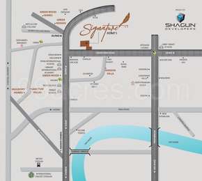 Shagun Developers Surat Shagun Signature Homes Map - Olpad, Surat ...