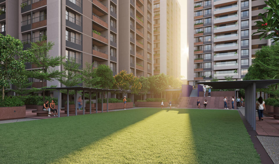 Shaligram Elevate Ognaj , SG Highway | Price List & Brochure, Floor ...
