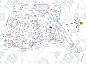 Shalimar Corp Shalimar Retreat Map - Anand Niketan, South Delhi ...