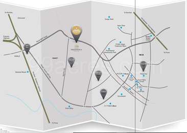 Sonigara Homes Sonigara Presidency Map - Ravet, Pune Location Map