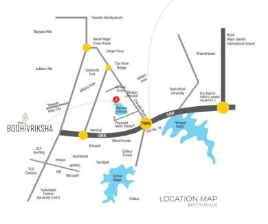 Shanta Sriram Constructions The Bodhivriksha Map - Appa Junction ...