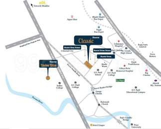 Shantai Group Shantai Classic Map - Ravet, Pune Location Map