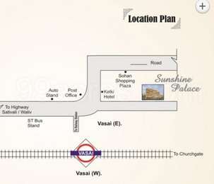 Shantee Realty and Lifespace Shantee Sunshine Palace Map - Vasai East ...