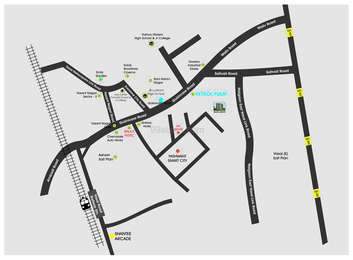 Shantee Realty and Lifespace Marvel Heights Map - Vasai East, Mumbai ...
