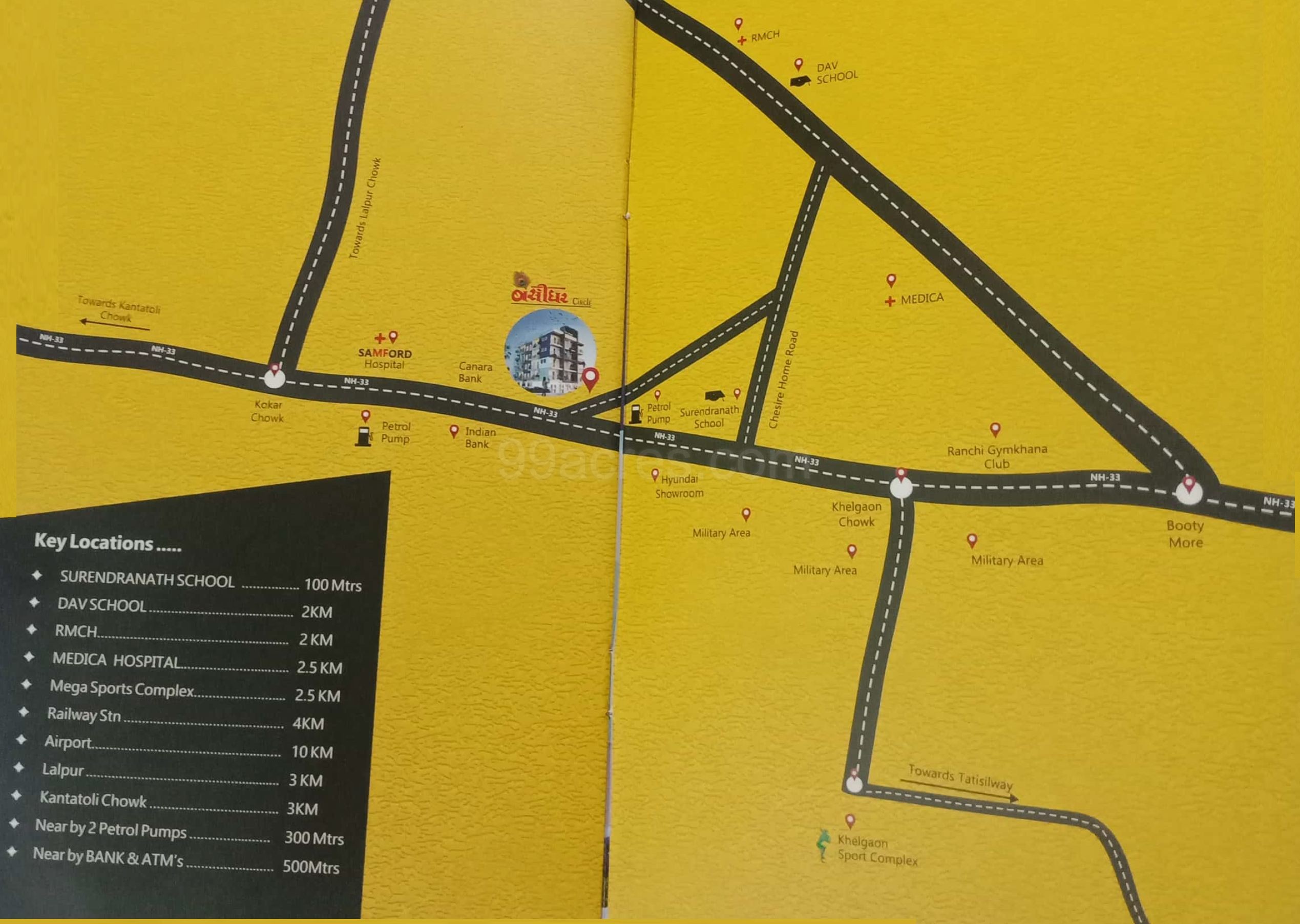Shanti Banshidhar Circle Ranchi, Kokar | Price List & Brochure, Floor ...
